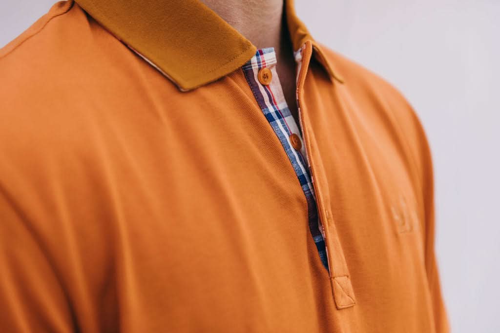 The Essential Men’s Polo - Rust